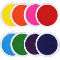Colorations Kids Jumbo Washable Stamp Pads, Large Colored Ink for ...