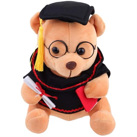 Graduation Plush Bear with Graduation Cap Graduation Photo Props Gift ...