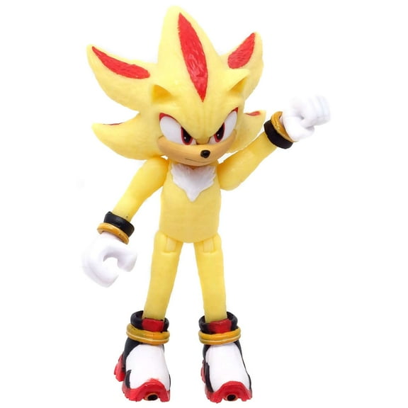 Sonic The Hedgehog 3 Movie 5" Super Shadow Action Figure from Jakks ...