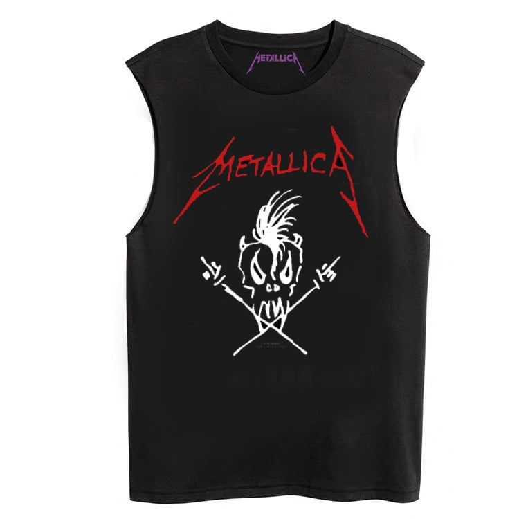 Click here for Bomveson Metallica Band Rock Sleeveless T-Shirt Ki... prices