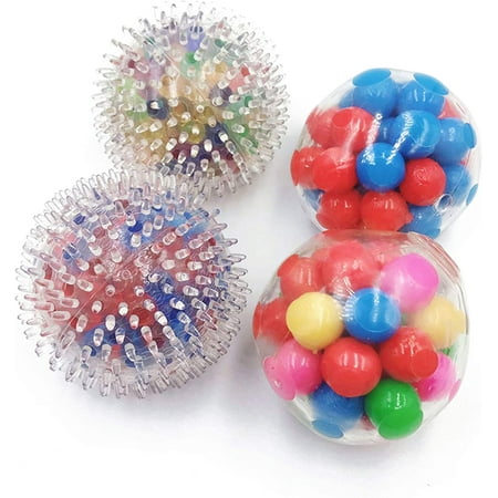 Squishy Stress Balls Toy, Squeezing Stress Relief Ball for Kids Adults ...