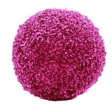 Amacok Flower Grass Ball, 7.8" Artificial Grass Ball Flower Garland ...