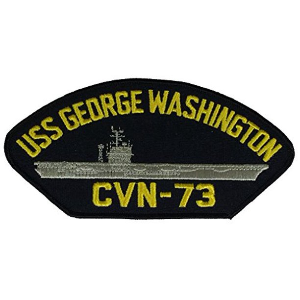 USS GEORGE WASHINGTON CVN-73 PATCH - Multi-colored - Veteran Owned ...