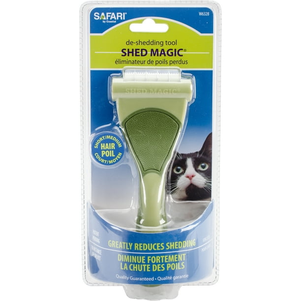 Safari Shed Magic De-Shedding Tool For Cats-Short/Medium Hair - Walmart.ca