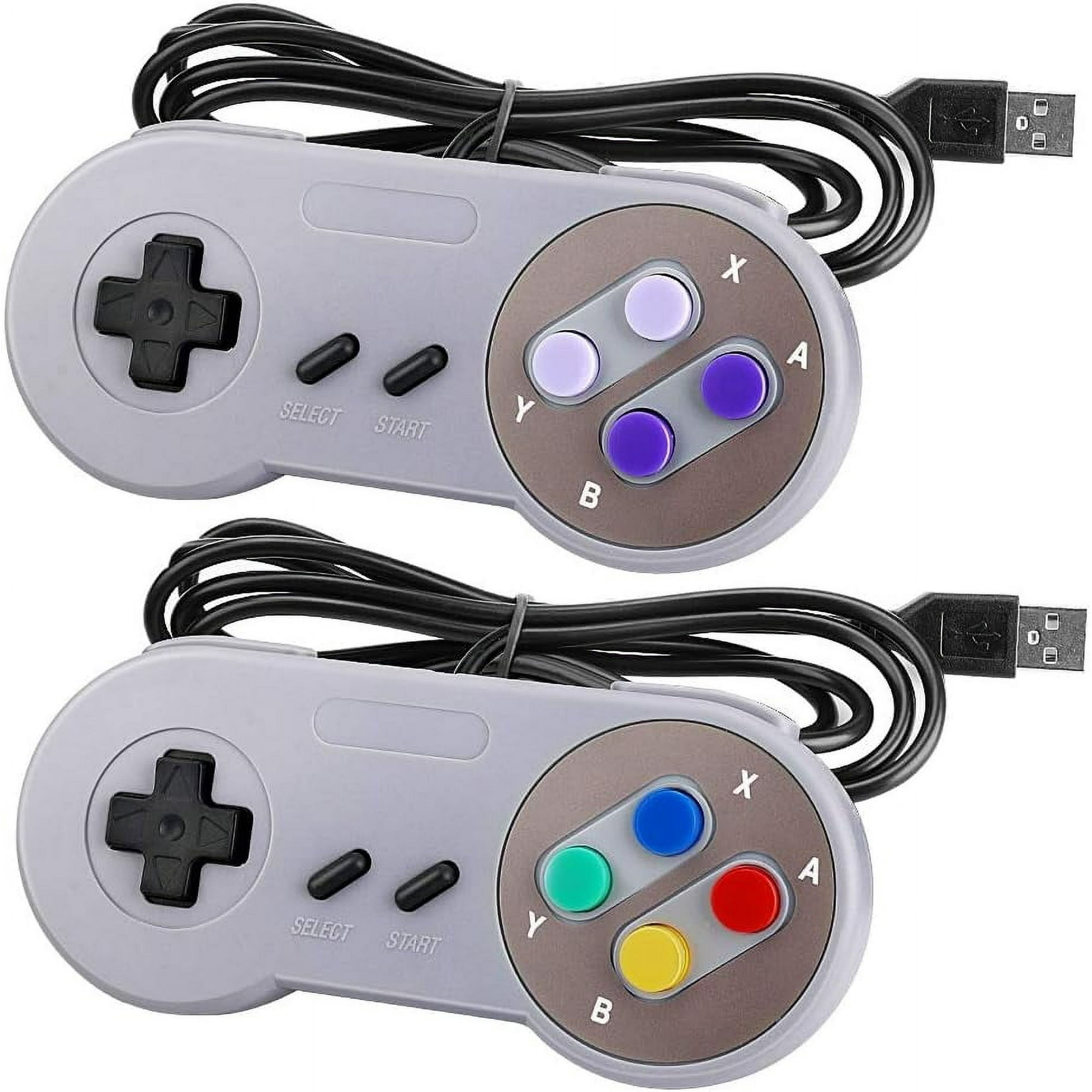 Click here for Jjnj Snes Usb Controller 2-Pack Wired Retro Snes G... prices