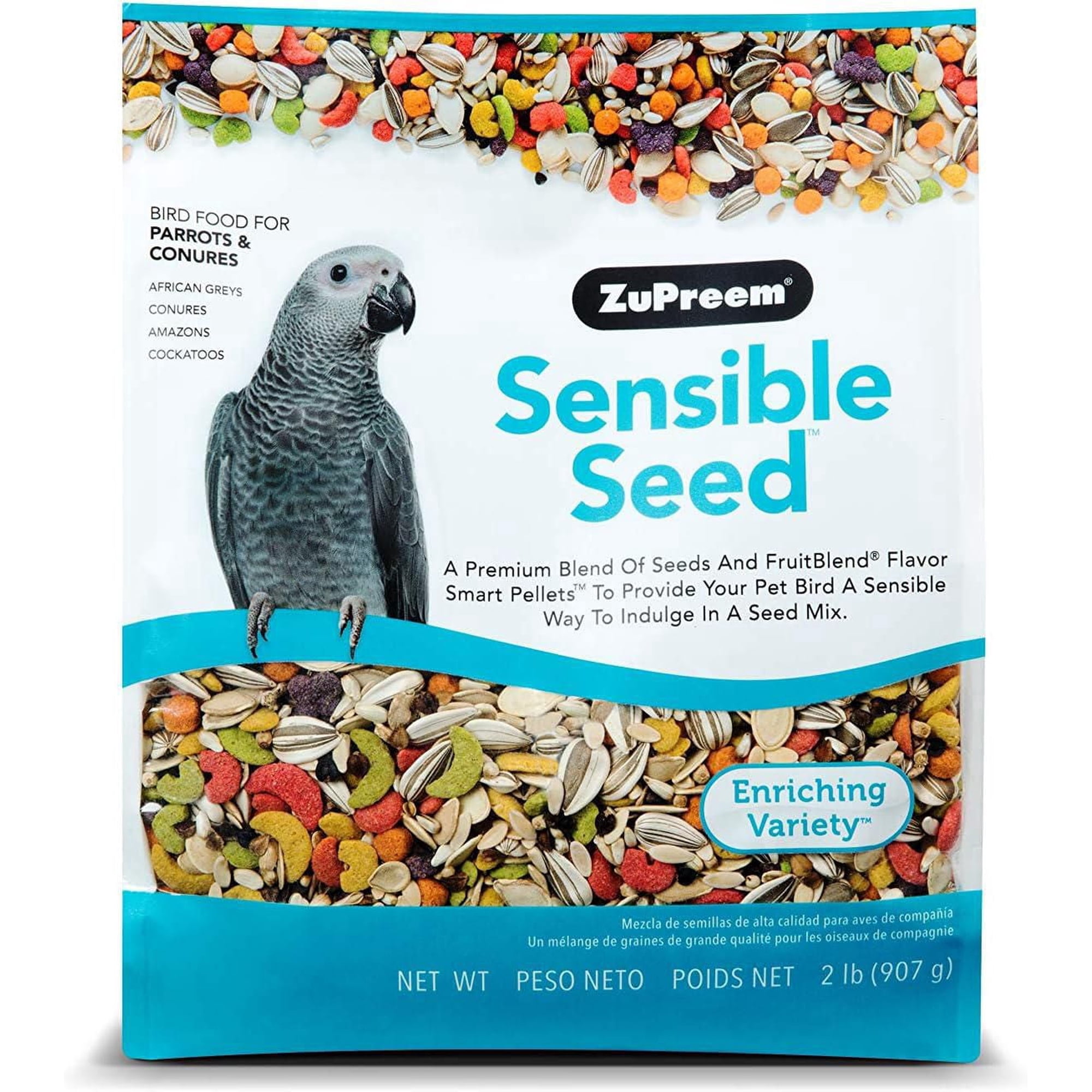 Click here for Zupreem Sensible Seed Bird Food For Parrots & Conu... prices