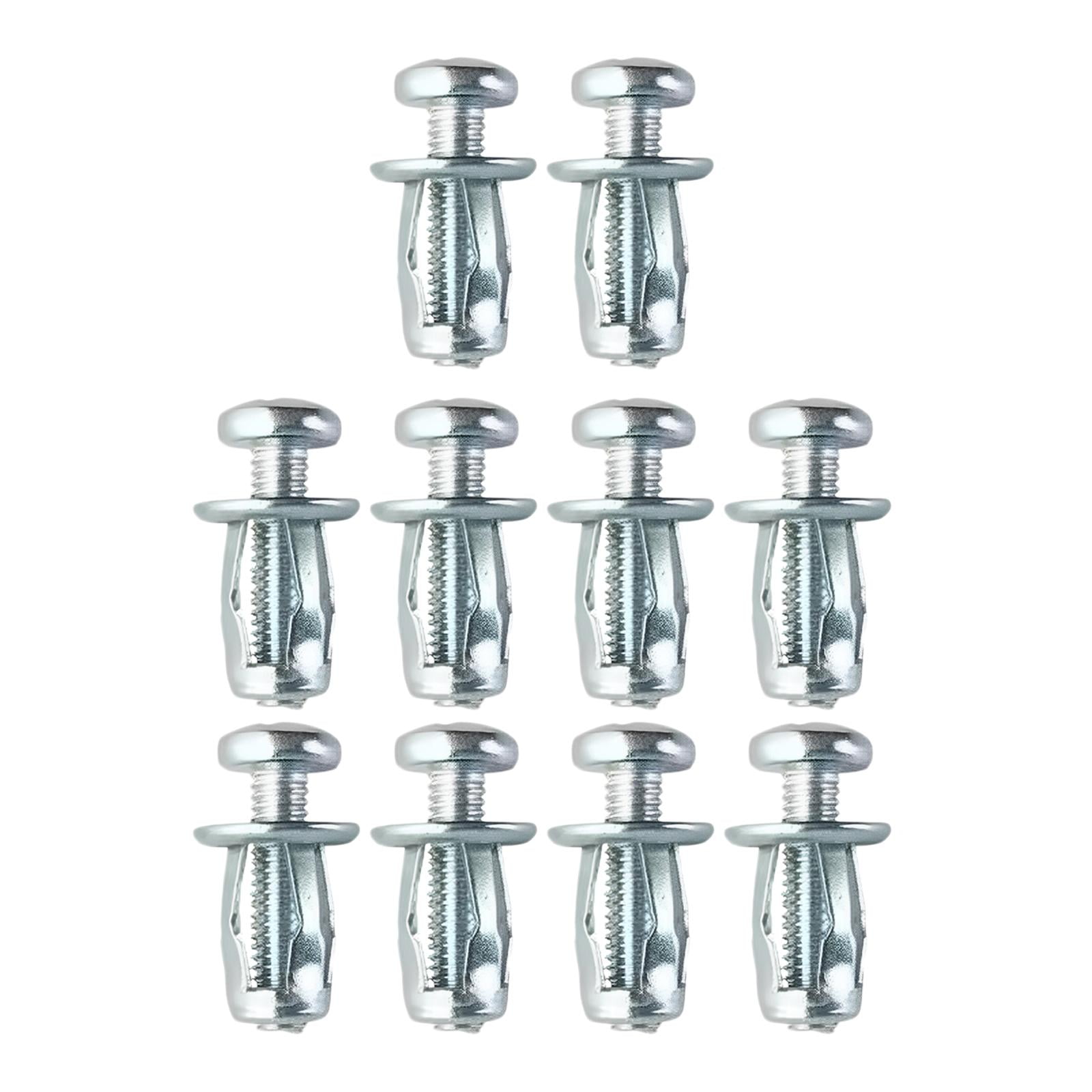 50/100 Pcs Petal Nut Petal Shape Metal Nut Expansion Screw Standard ...