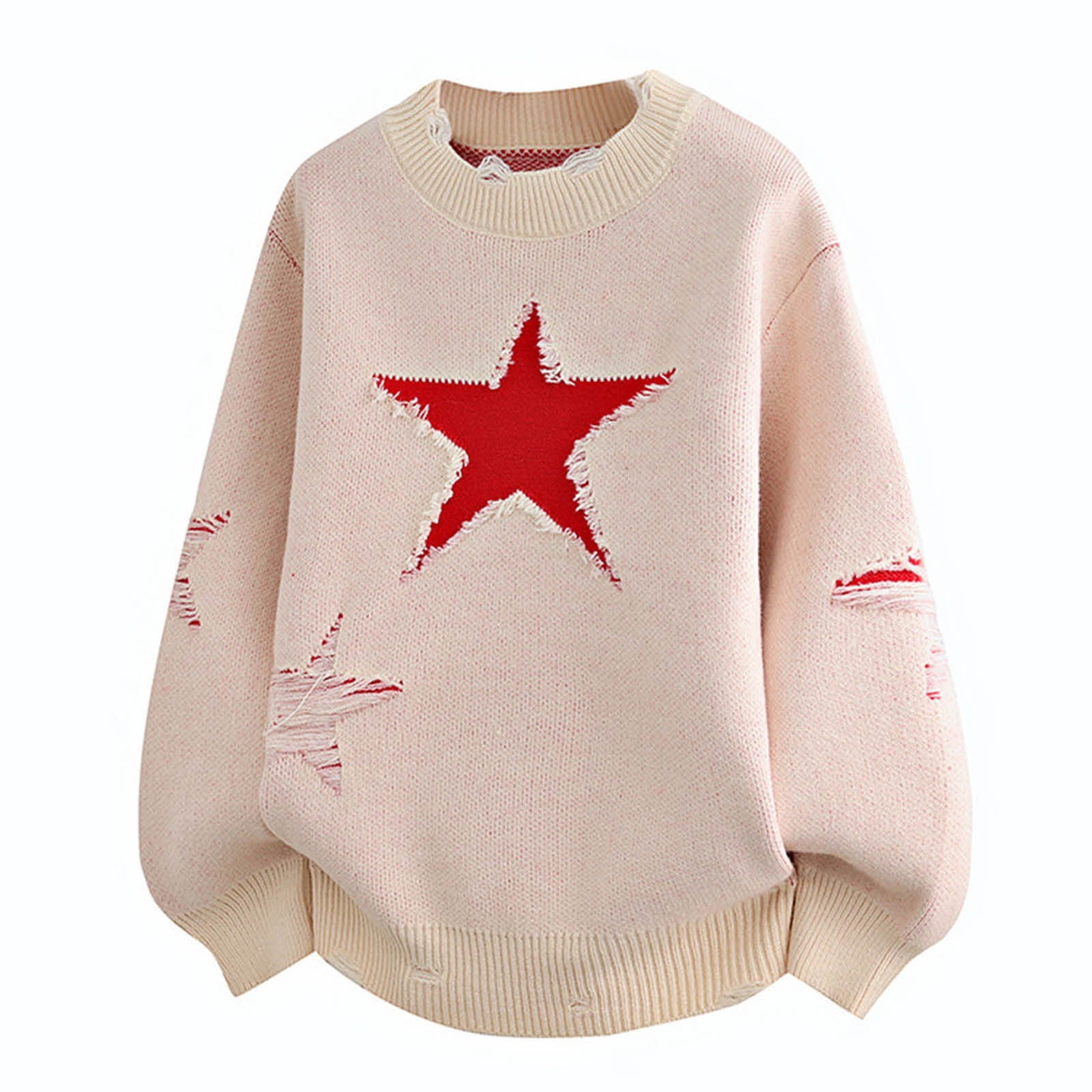 Click here for Lekwk Fashion Pullover For Men Women Long Sleeve R... prices