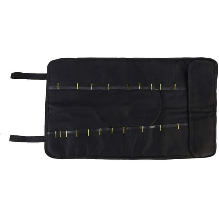 Rolling Tool Bag Portable Foldable Plier Screwdriver Spanner Carry Case ...