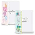 Baby Shapes New Baby Congratulations Cards - Set of 8 (1 design), Large ...