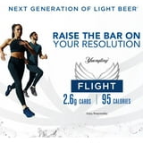 Yuengling FLIGHT Light Beer, 24 Pack, 12 fl oz Aluminum Cans, 4.2% ABV ...