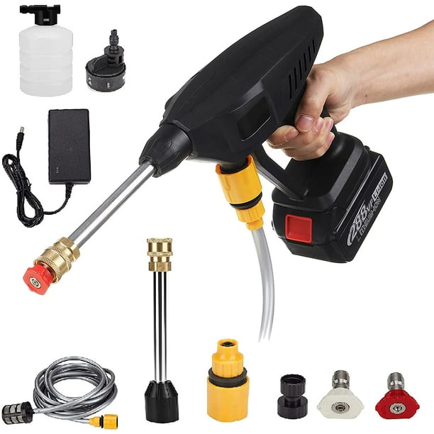 Battery Powered Pressure Washer, Handheld Electric Pressure Washer Gun ...