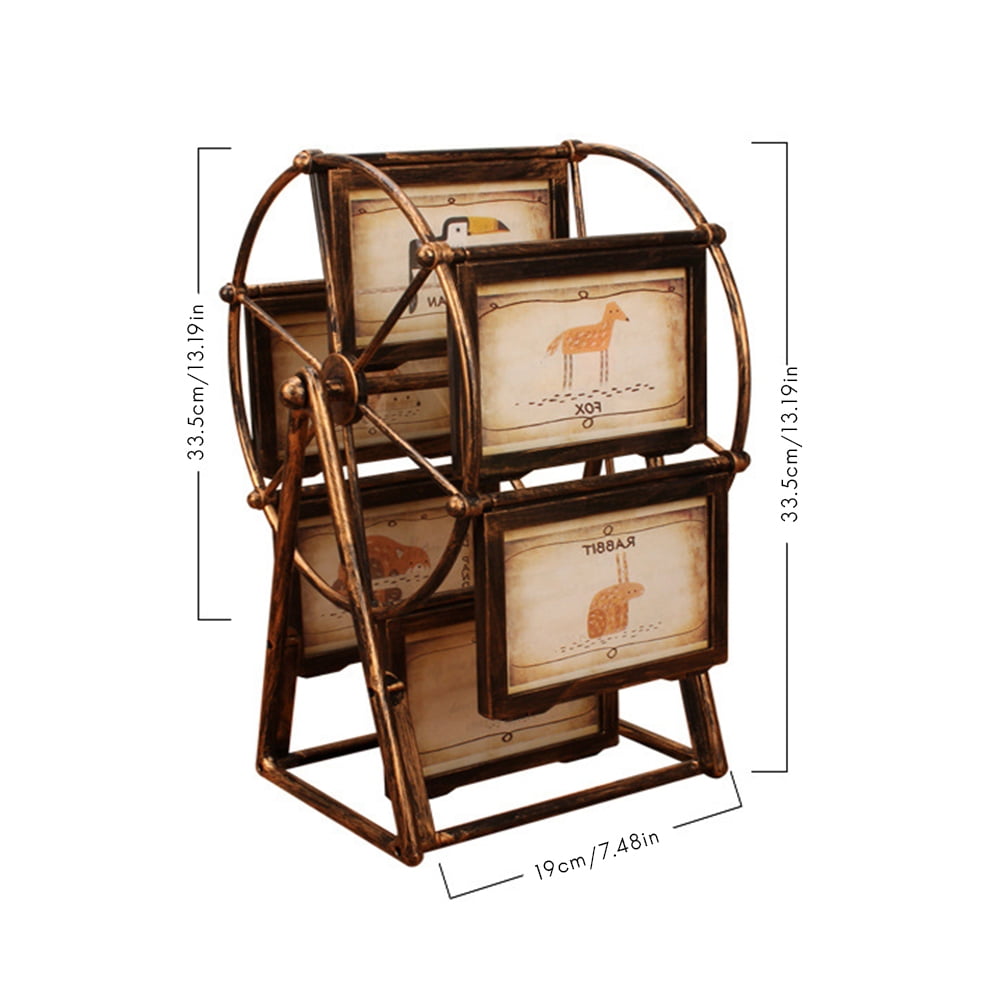 Click here for Gashome Vintage Family Photo Frame Ferris Wheel Ro... prices