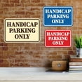 Signs ByLITA Classic Framed Handicap Parking Only Sign (Blue) - Large ...