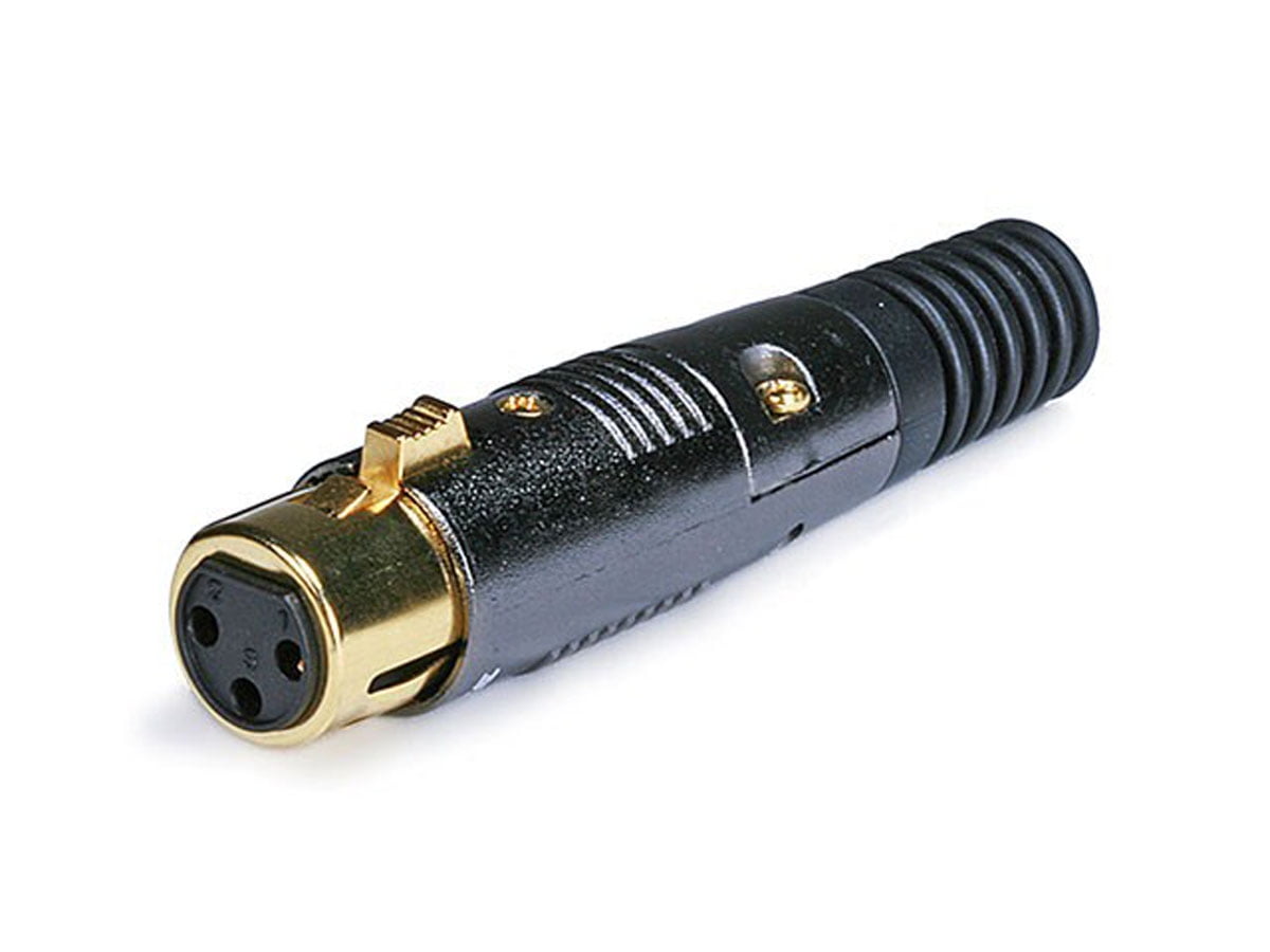 3-Pin XLR Female Mic Connector_ Gold Plated Pins | Walmart Canada