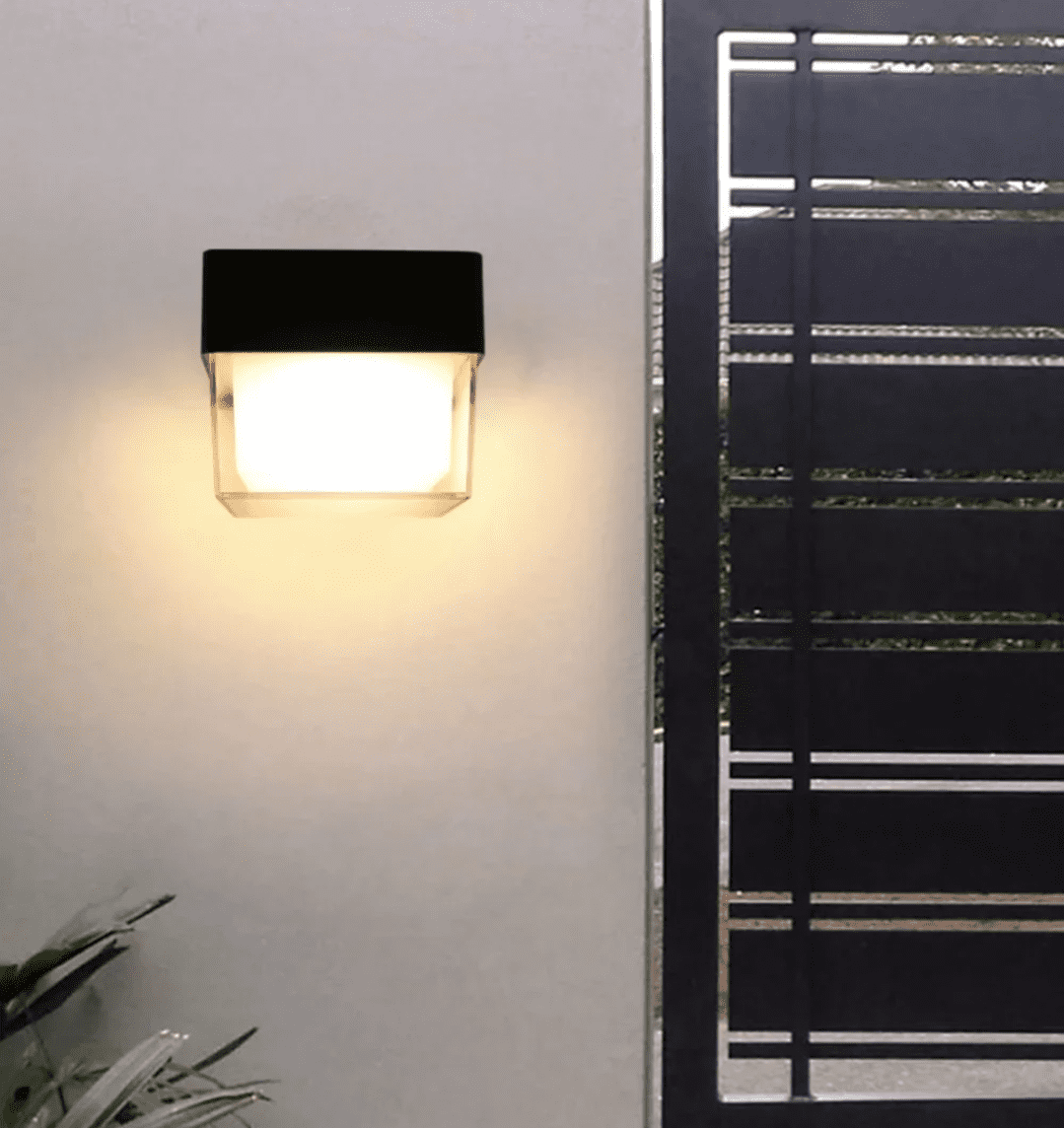 Arbotante Exterior cuadrado ILUMINACION LUZ VIC ARBOTANTE | Walmart en ...