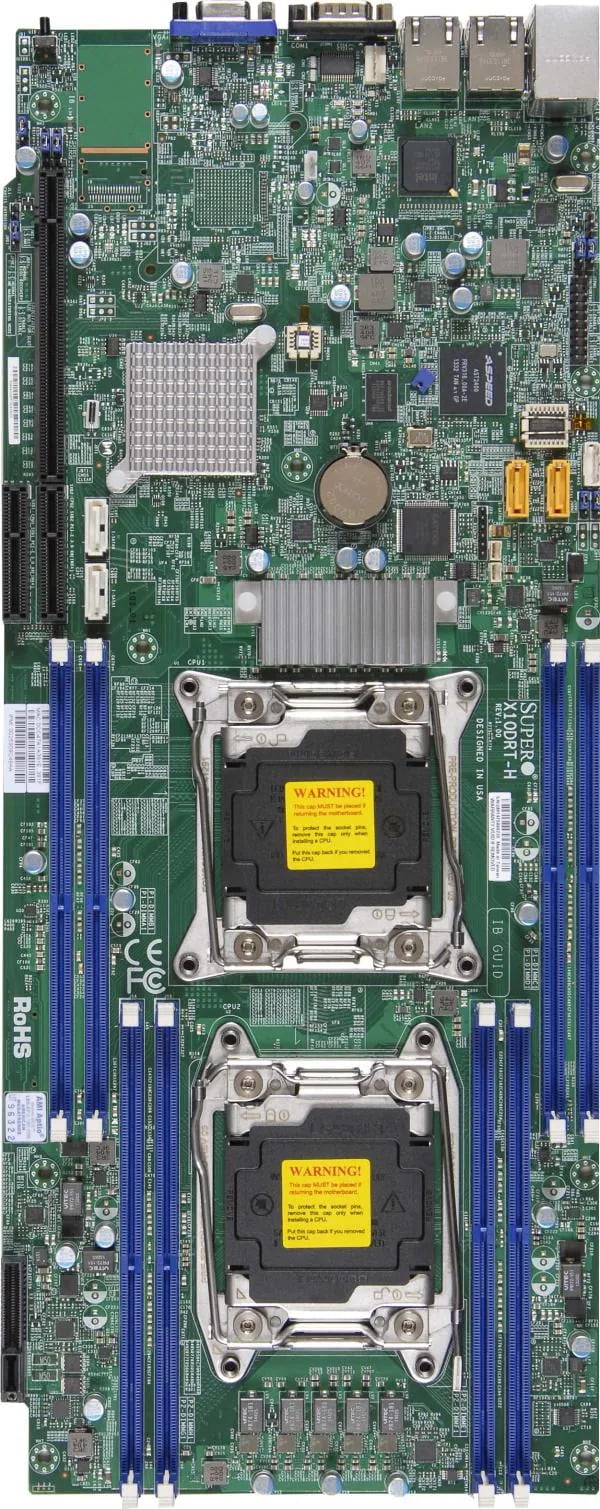 Supermicro X10DRT-H Motherboard Dual socket R3 (LGA 2011) - Intel Xeon processor E5-2600 ...