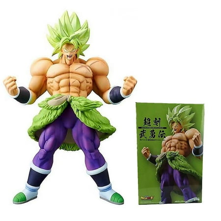 Anime Dragon Ball Super Saiyan Broly Figure Original Color Puppet ...
