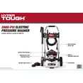 Free Shipping! Hyper Tough Electric Cold Water Pressure Washer 2000 PSI ...