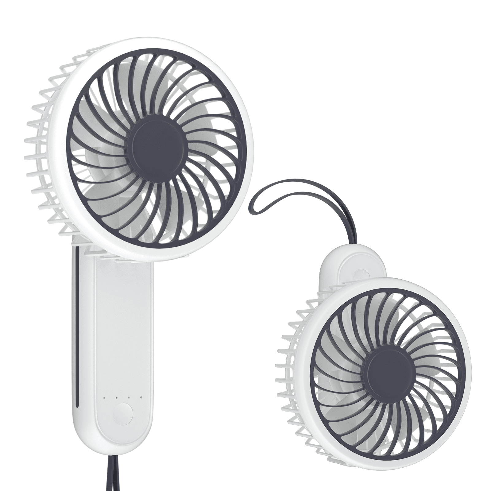 mollie Handheld Mini Fan, Foldable USB Rechargeable Small Pocket Fan ...