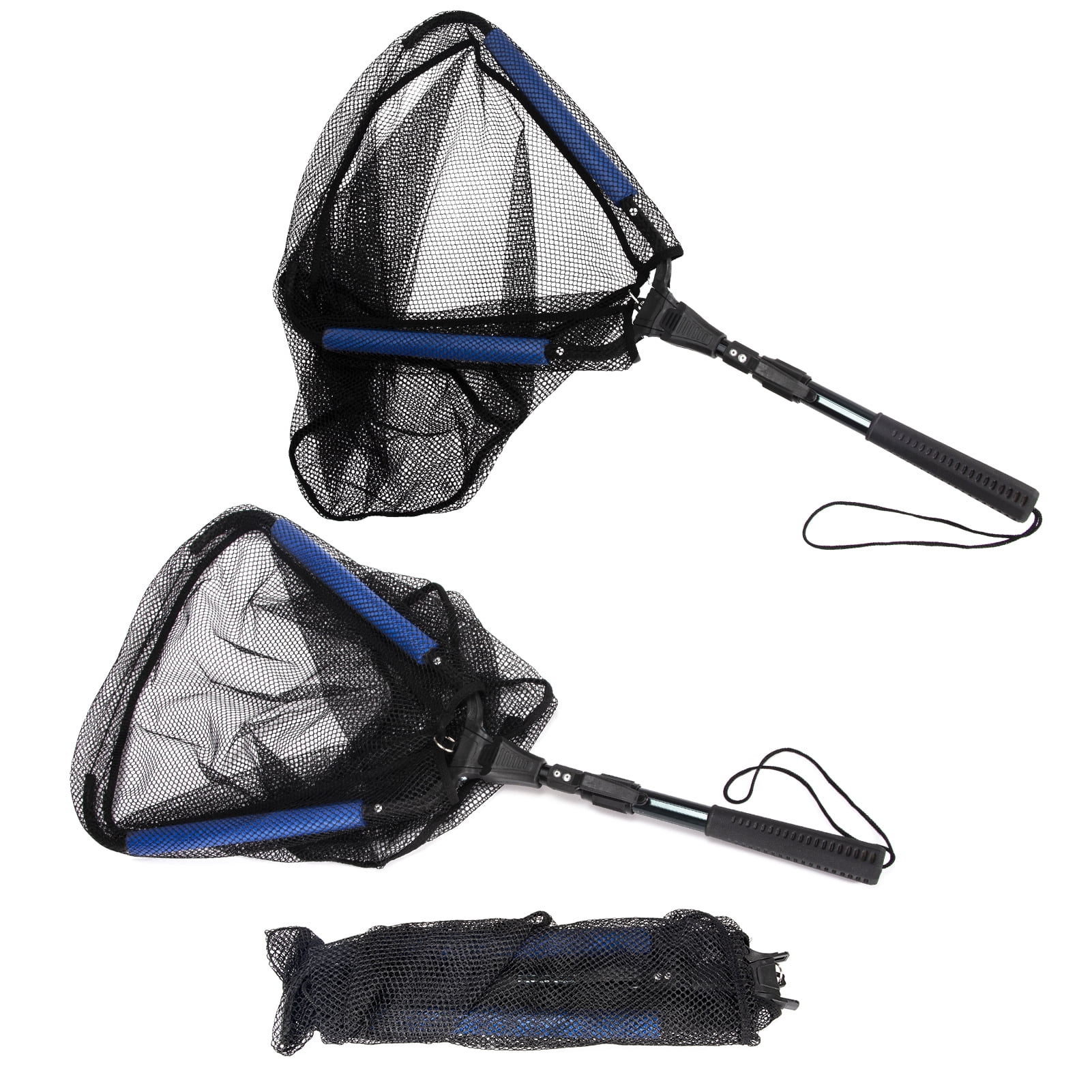 Fishing Landing Net Fishing Net with Telescoping Pole Handle for Fish ...