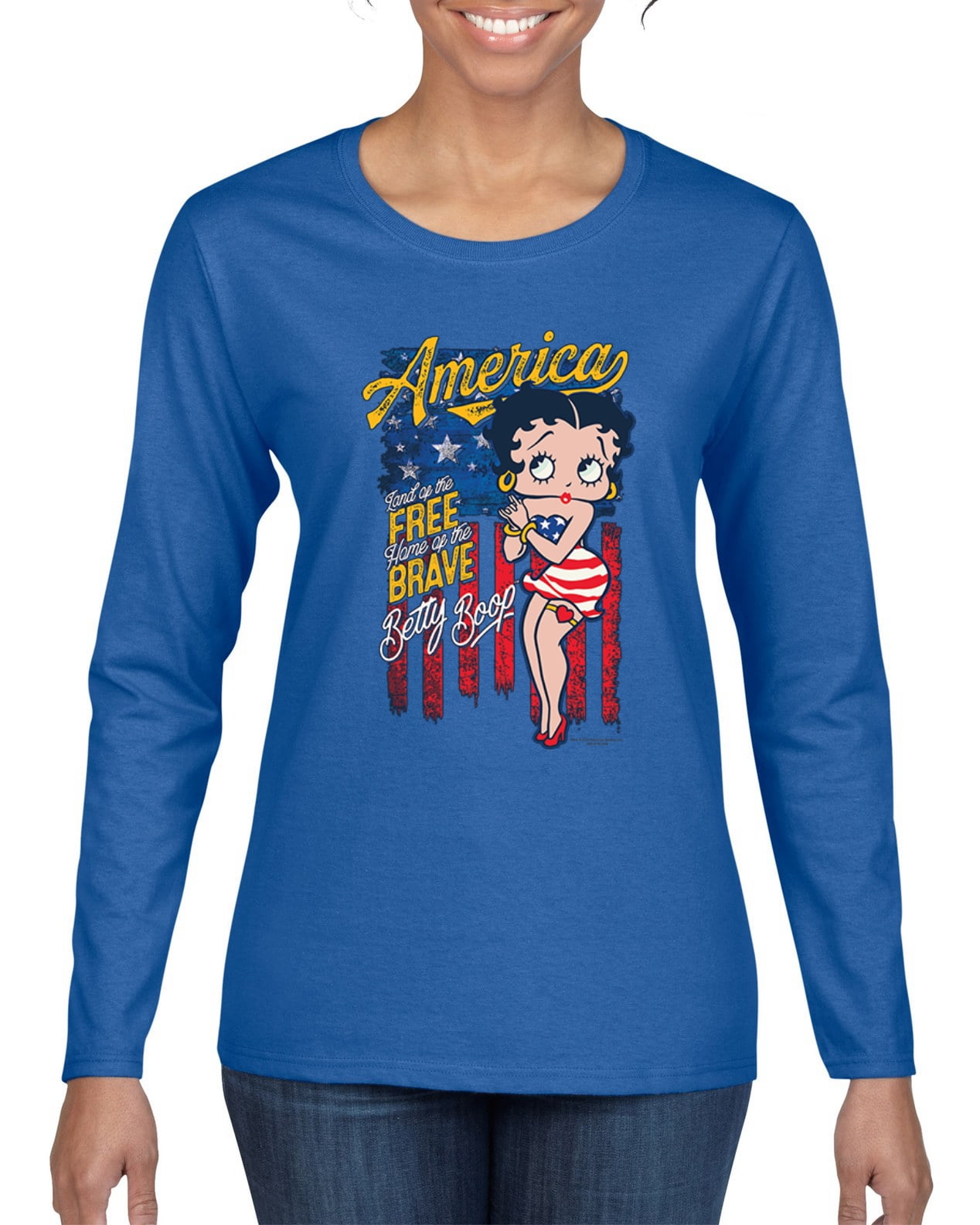 Wild Bobby, Betty Boop America Land of the Free Home of the Brave Betty ...