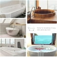 12 Pack Disposable Bathtub Cover Liner, Large Bathtub Liner Plastic Bag ...