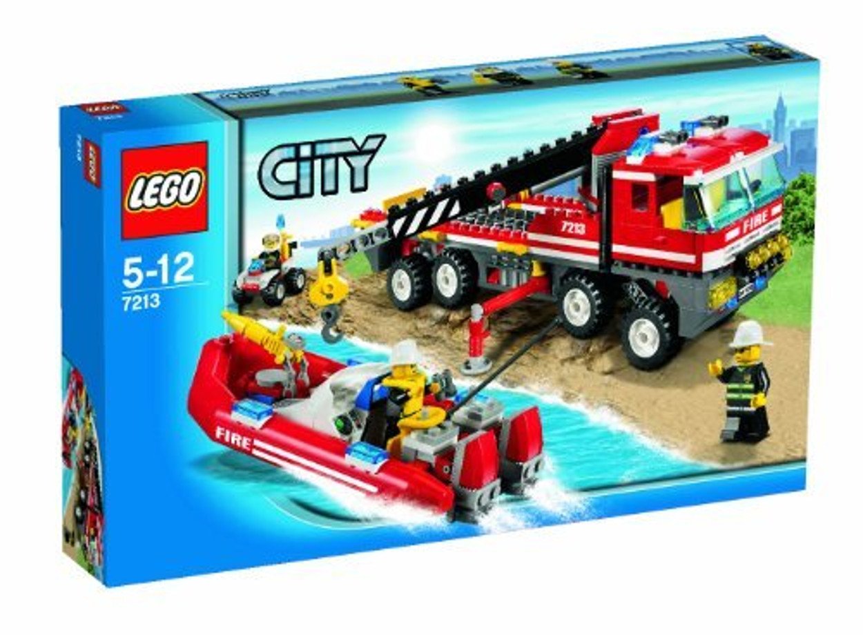 LEGO City Set #7213 OffRoad Fire Truck & Fireboat LEGO - | Bodega ...