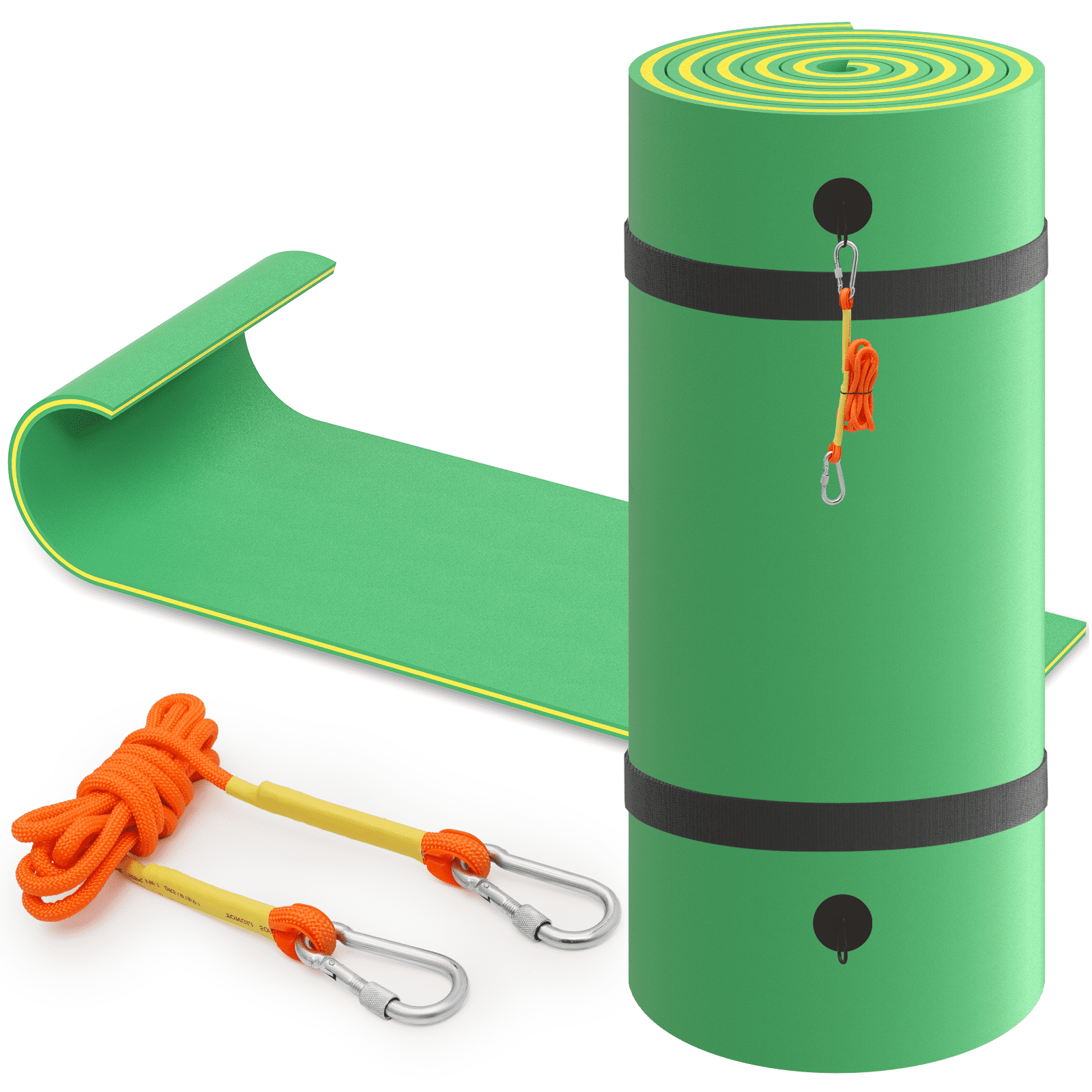 MADOG 18'x6' Water Floating Mat Foam Pad, Bouncy Tear-Resistant XPE ...