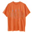 A Fashionable Casual and Loose Short Sleeve T Shirt with Letter Prints ...