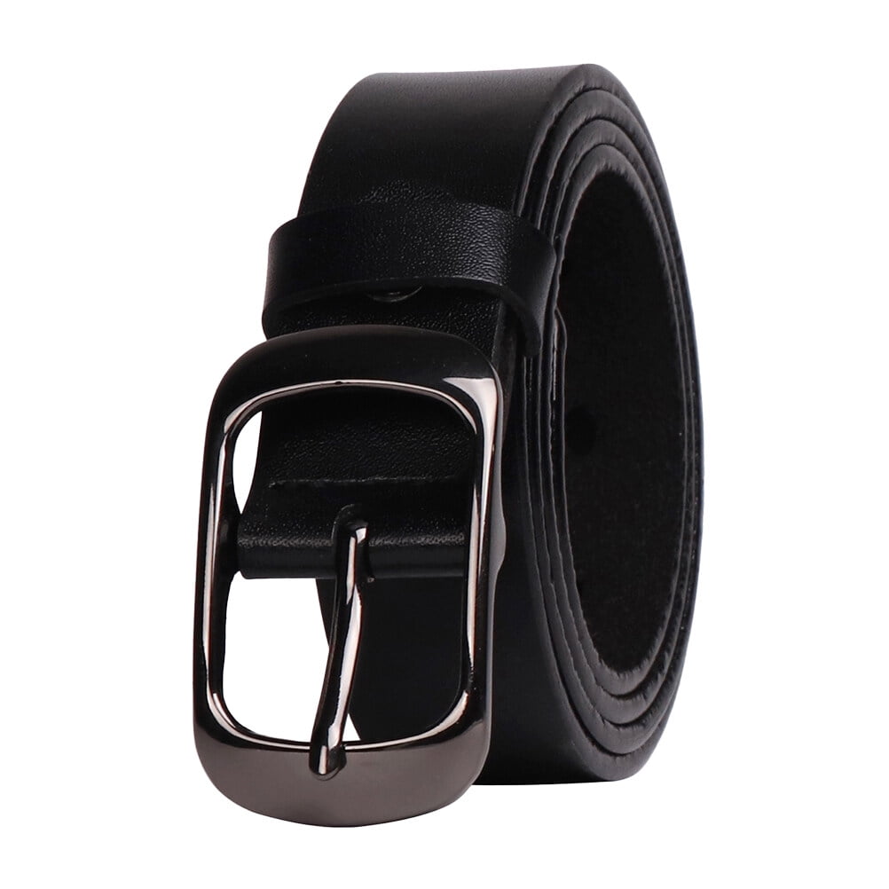 Click here for Har Adhesive Women Leather Belt Solid Color Pin Bu... prices