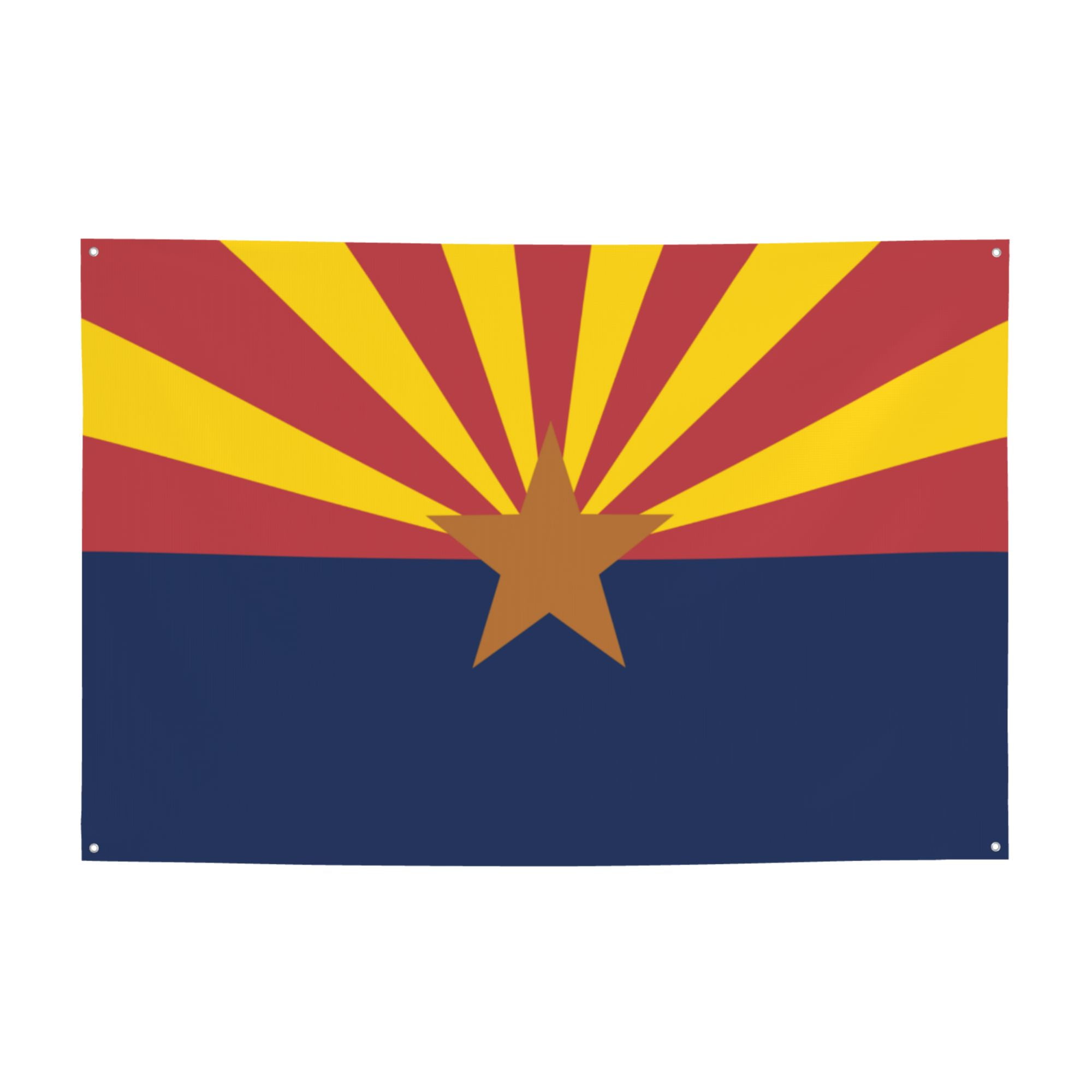 Arizona State Flag Sign Banner, Hanging Banners Backdrop Festive Party ...