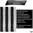 KatchOn, Xtralarge Black and Gold Streamers - 8x3.2 Feet, Pack of 2 ...