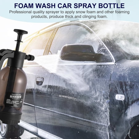 Foam Wash Car Spray Bottle 2L High Pressure Spray Gun Manual Air ...