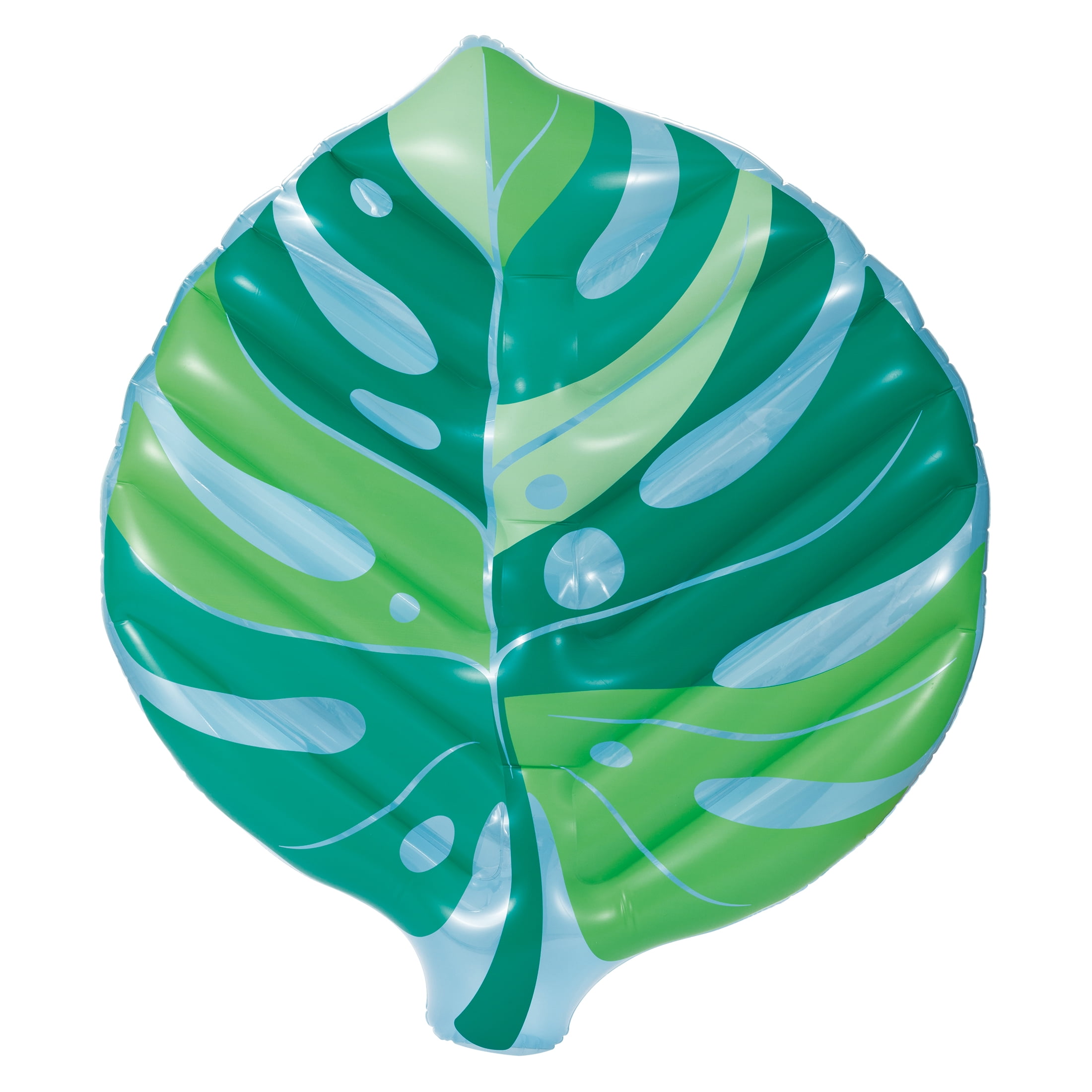 Bluescape Green Leaf Inflatable Pool Float, For Kids & Adults, Age 9 ...