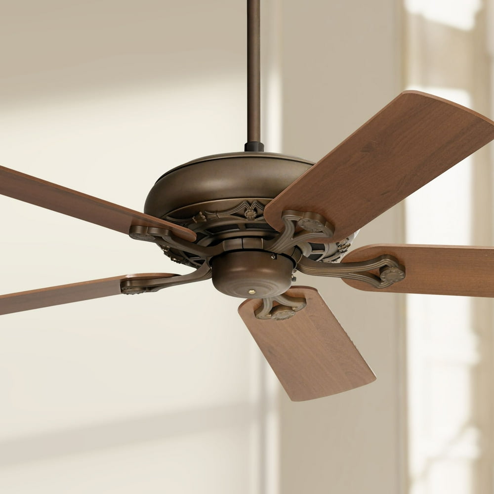 52 Casa Vieja Rustic Indoor Ceiling Fan Oil Rubbed Bronze Walnut