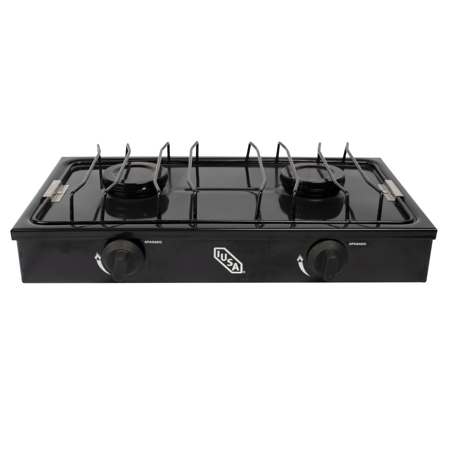 Parrilla a Gas Iusa 2 Quemadores Carper Negra | Walmart en línea