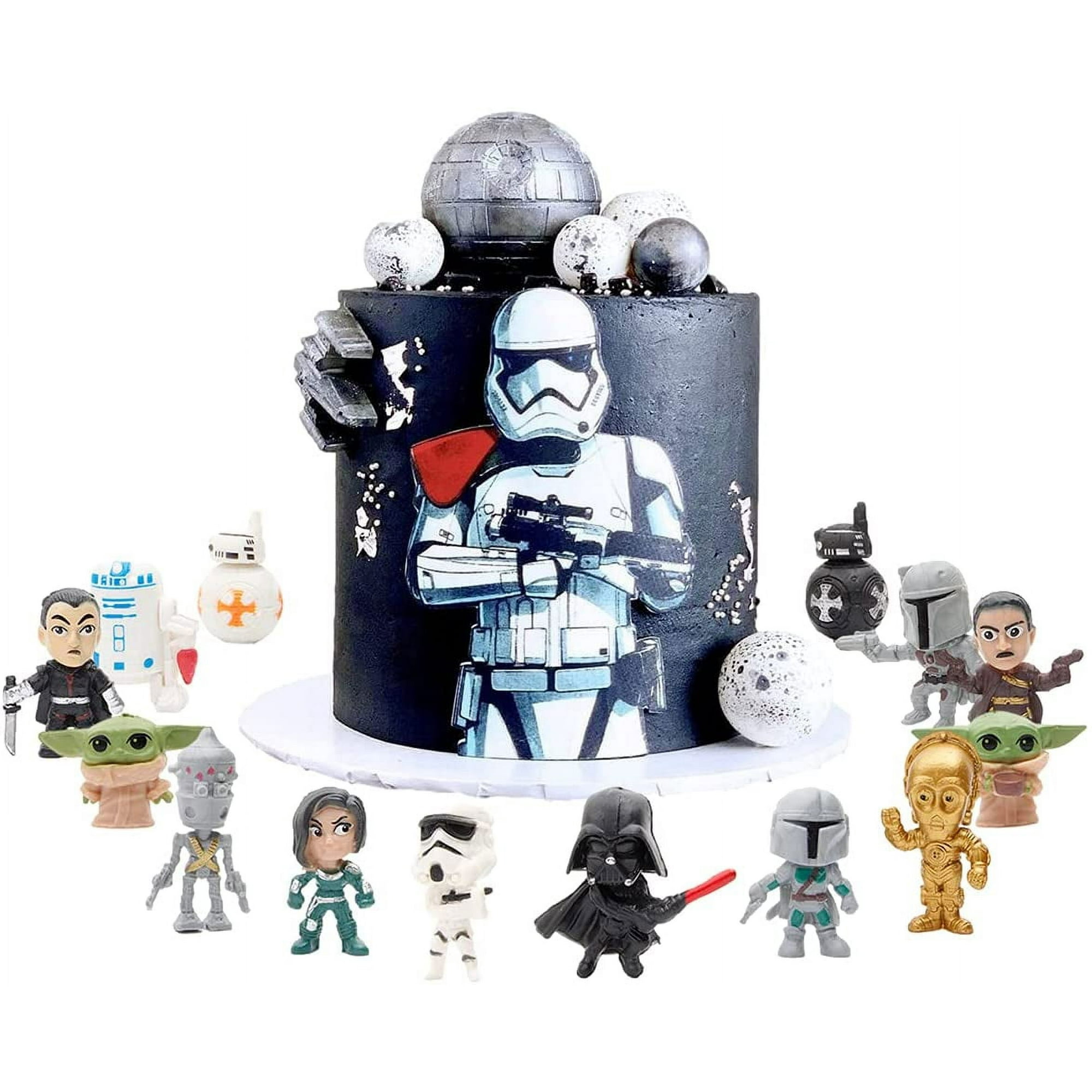 Click here for Oruyrop 14pcs Cake Topper For Star Wars theme Part... prices