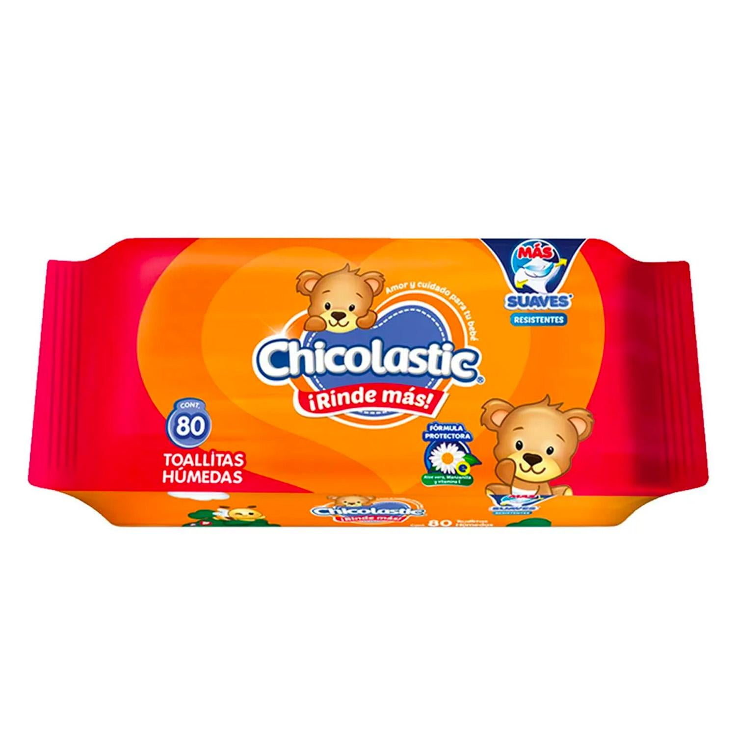 Toallitas Húmedas Chicolastic Classic 80 piezas multicolor | Walmart en ...