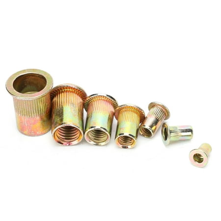 Rivet Nuts, Insert Nutsert, 220Pcs Rivet Nuts Rivet Nuts Set, Color ...