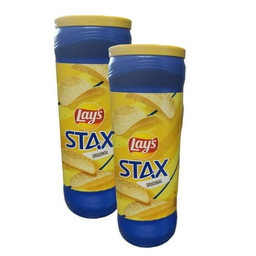 Lay's Stax Potato Crisps, Original, 5.75 Ounce (Pack of 11) - Walmart.com