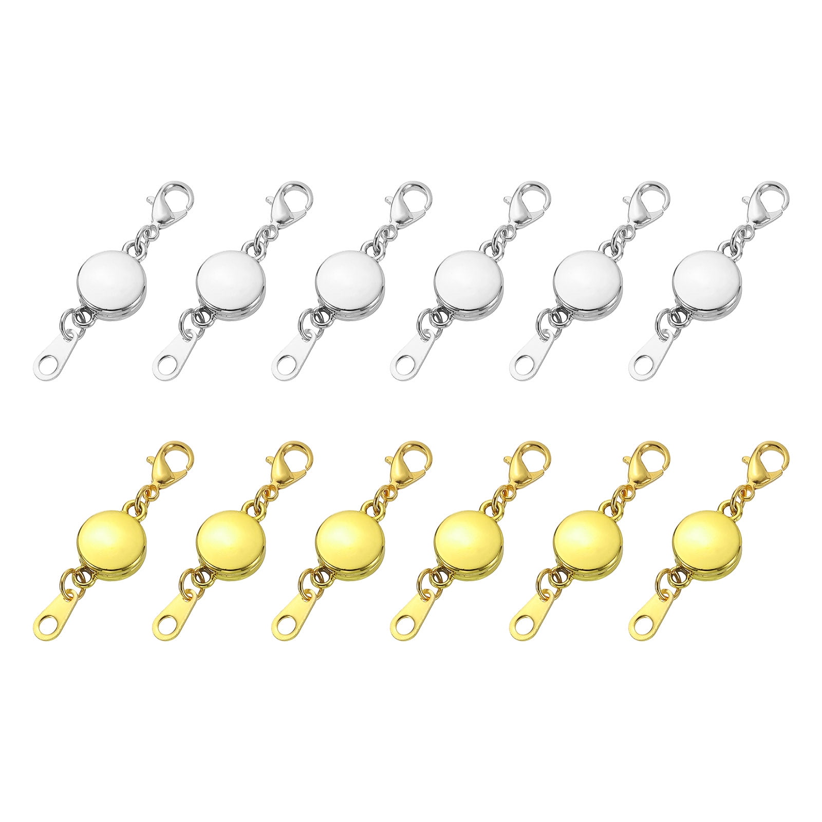 Click here for Unique Bargains 12pcs Magnetic Necklace Clasp  Rou... prices