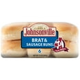 Johnsonville Brat & Sausage Buns, Baked by Aunt Millie's, 6 Count, 17 ...