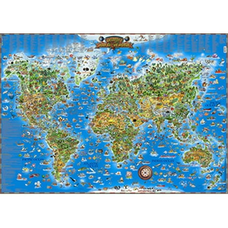 Hema Maps Childrens Map Of The World | Walmart Canada
