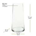 Couronne Company Harligen Recycled Glass Vase, 7272, 12 Inch Tall, 82.2 ...