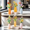Building Blocks Set Adults Flower Bouquet 3d Designer Mini Blocks Toy Constructor Micro Bricks ...