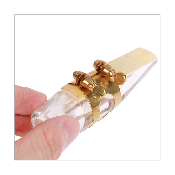 Alto Sax Transparent Headjoint E-Flat Crystal Headjoint Mouthpiece Caps ...