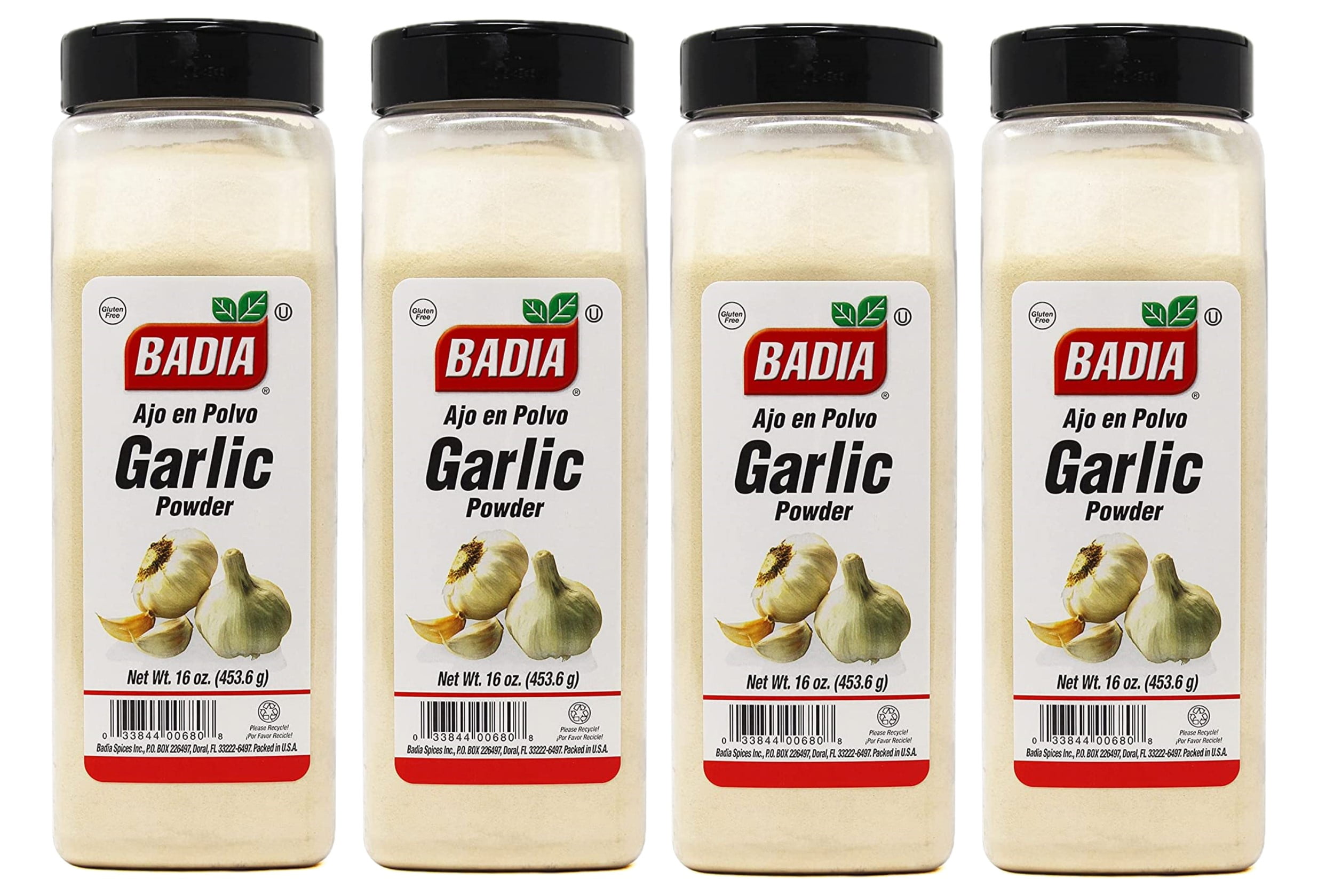 BADIA Garlic Powder, 16oz - Pack of 4 - Walmart.com