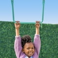 Sportspower Arcadia Kids Outdoor Playground Swing Set with Trapeze, 2 ...