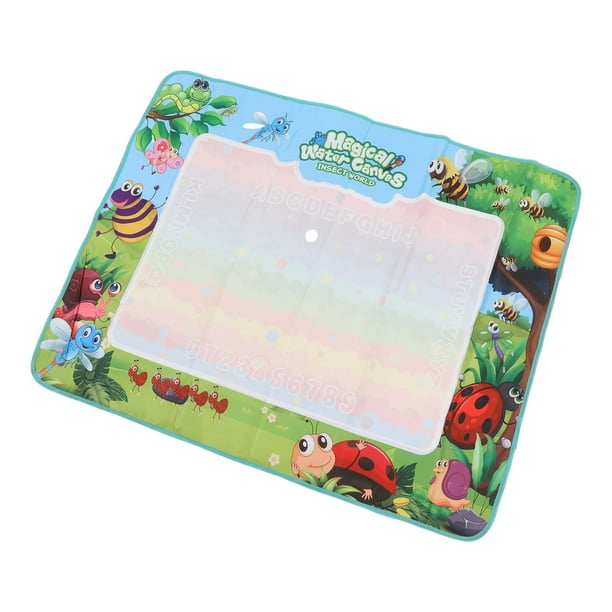 Water Colorful Mat, Water Drawing Mat Portable 100x80cm Forest Insects ...